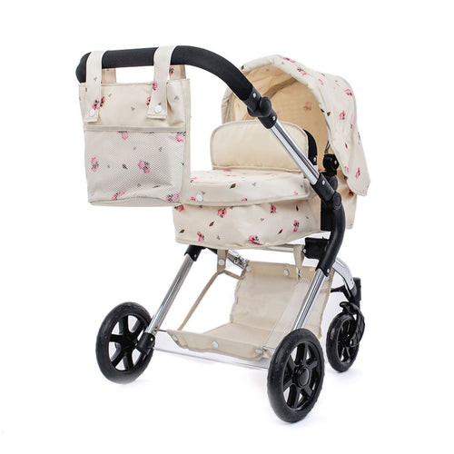 Roma Darcie Single Dolls Pram - Cream 3+ years 78cm | Roma